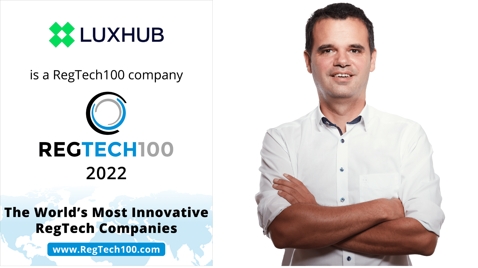 LUXHUB named a RegTech100 company, cementing its position as a sector leader