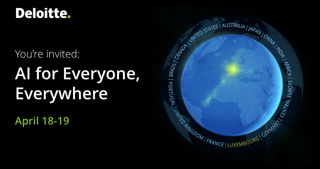 AI for Everyone, Everywhere: 24h global conference